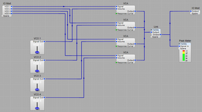 A Mixer for multiple VCOs - Synthedit help and tutorials